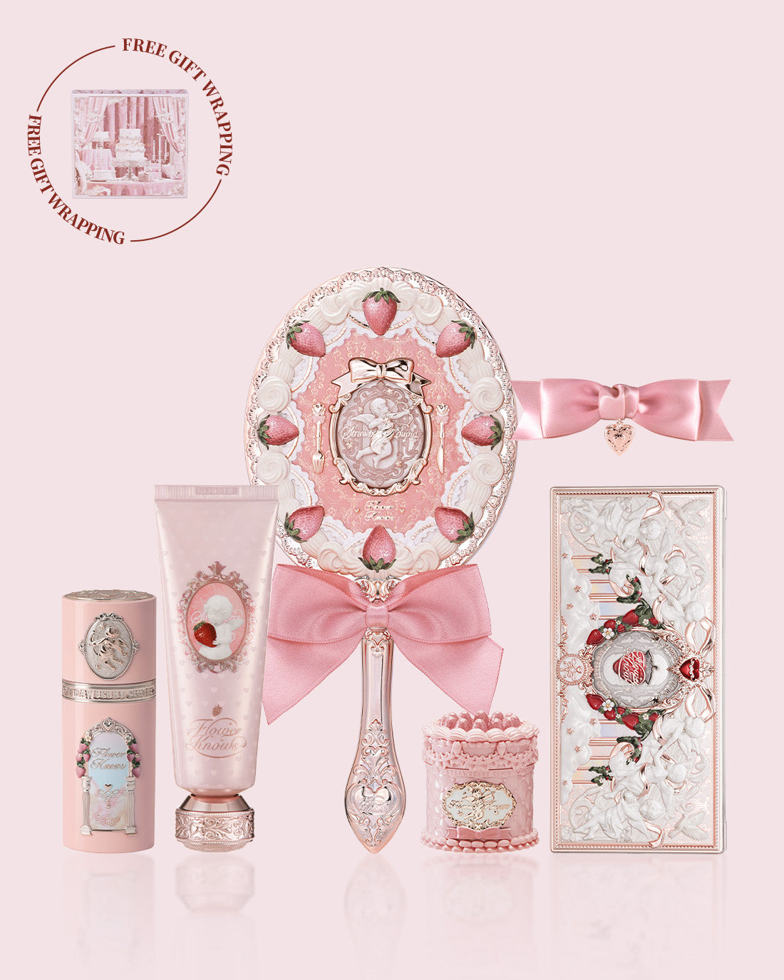 Strawberry Cupid Essential Set – Flower Knows