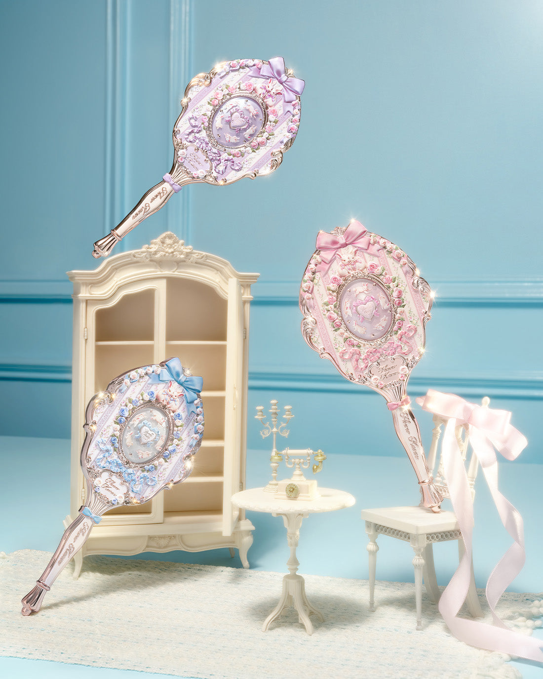 Bunny Garden Hand Mirror – Flower Knows