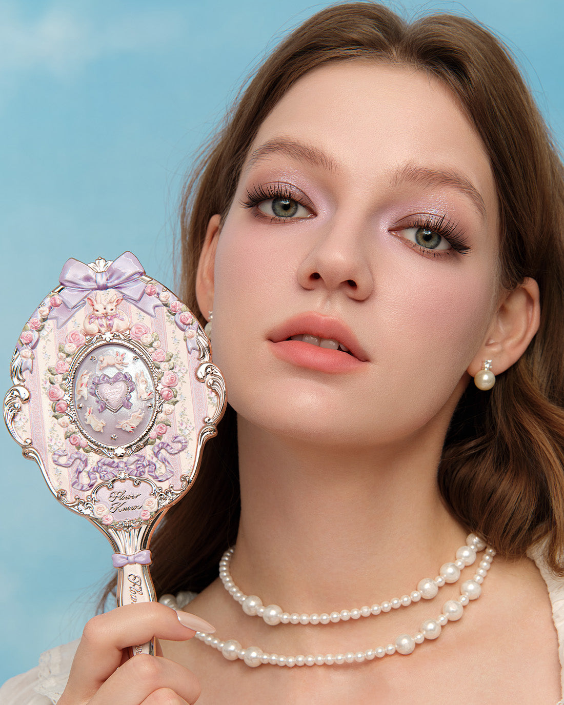 Bunny Garden Hand Mirror – Flower Knows