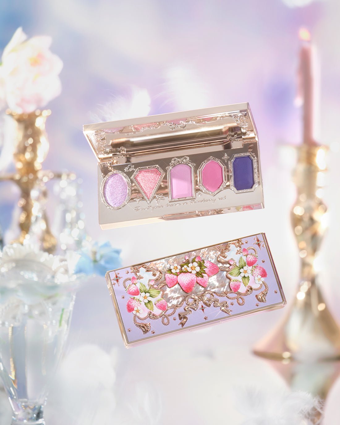 Violet Strawberry Rococo Eyeshadow Palette – Flower Knows