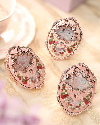 Strawberry Rococo Embossed Blush – Flower Knows