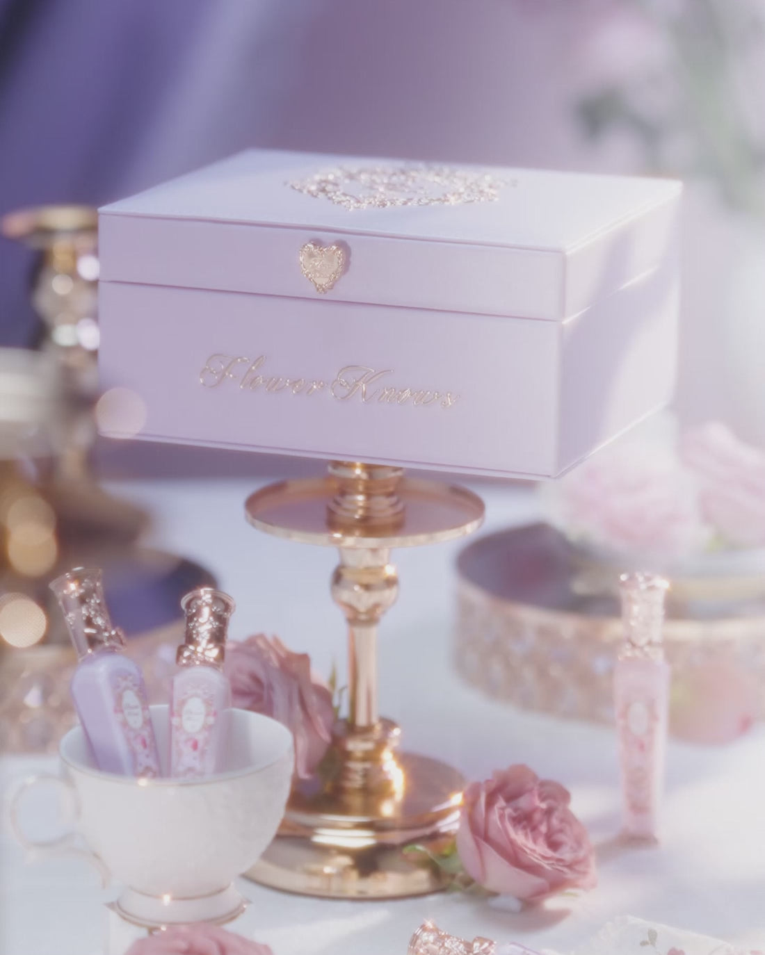 Violet Strawberry Rococo All-In Gift Set – Flower Knows