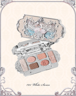 Swan Ballet Six-Color Makeup Palette – Flower Knows