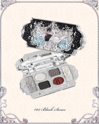 Swan Ballet Six-Color Eyeshadow Palette – Flower Knows