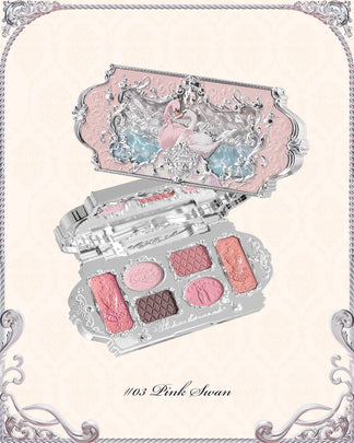 Swan Ballet Six-Color Eyeshadow Palette – Flower Knows