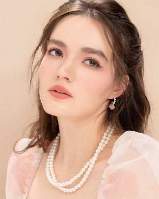 Strawberry Rococo Embossed Blush – Flower Knows